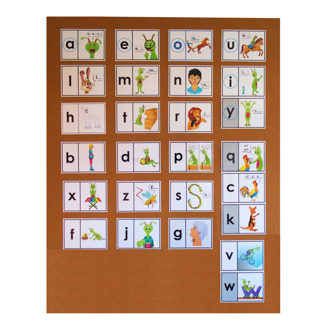 Méthode de lecture : 26 lettres de l'alphabet (1ère partie) | Les jeux ...